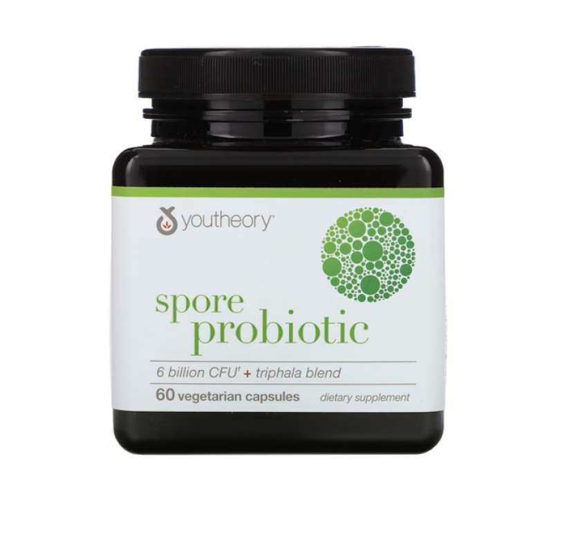 Promo Youtheory, Spore Probiotic, 6 Billion Cfu, 60 Vegetarian Capsules ...