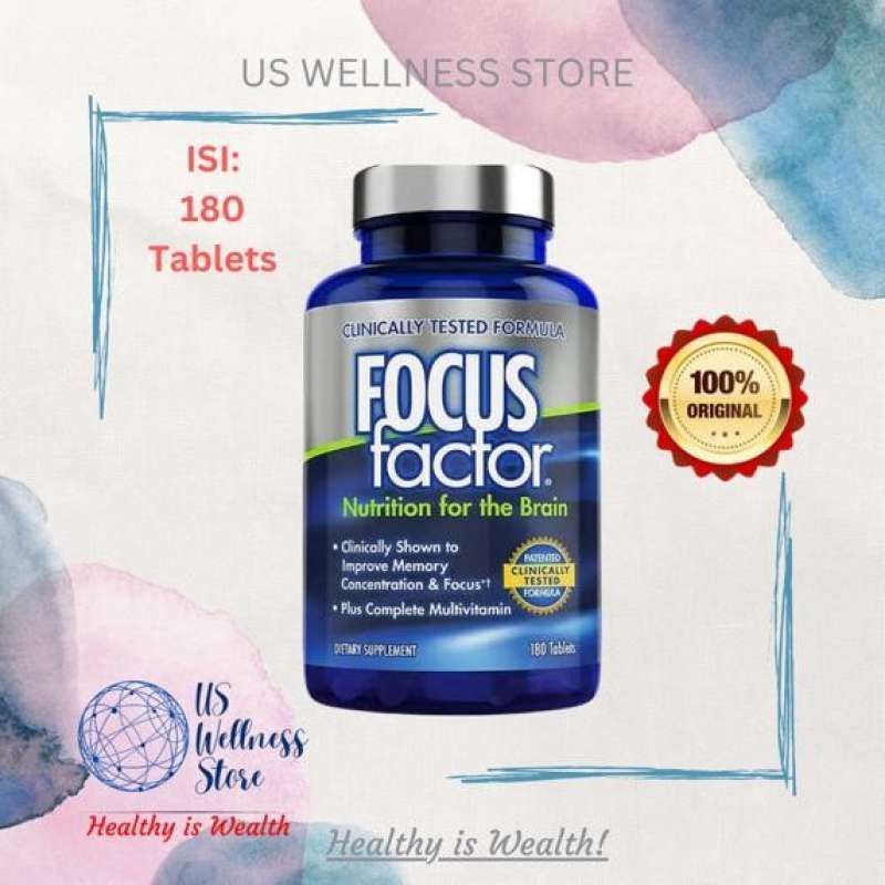 Promo Focus Factor Nutrition For The Brain Plus Complete Multivitamin ...
