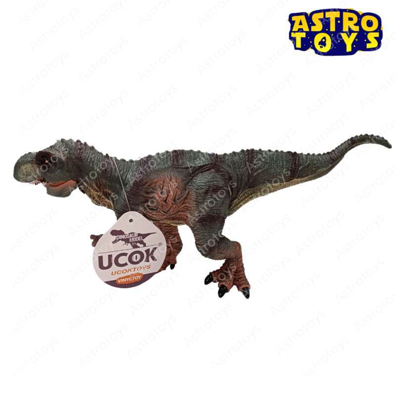 Jual Mainan Anak Dinosaurus Figure Karet Trex Tyranosaurus Medium Size ...