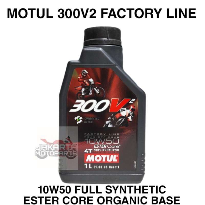 Promo Oli Motor Motul 300v2 Ester Core Organic Base 10w 50 Full Synthetic Diskon 14% Di Seller ...