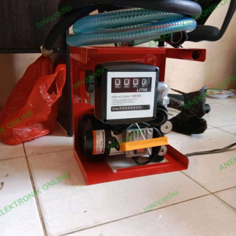Promo Pompa Transfer Minyak/solar/bensin Ac 220v Fuel Dispenser Flow ...
