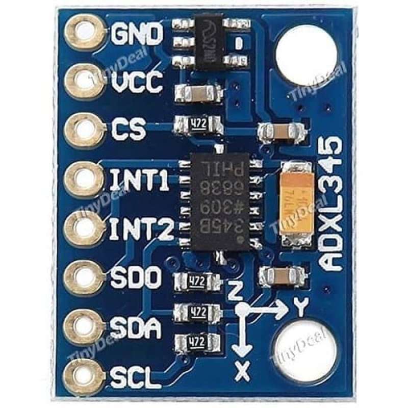 Jual Gy-291 Adxl345 3 Axis Accelerometer Digital Triaxial Adxl 345 Sensor Di Seller It Electro ...