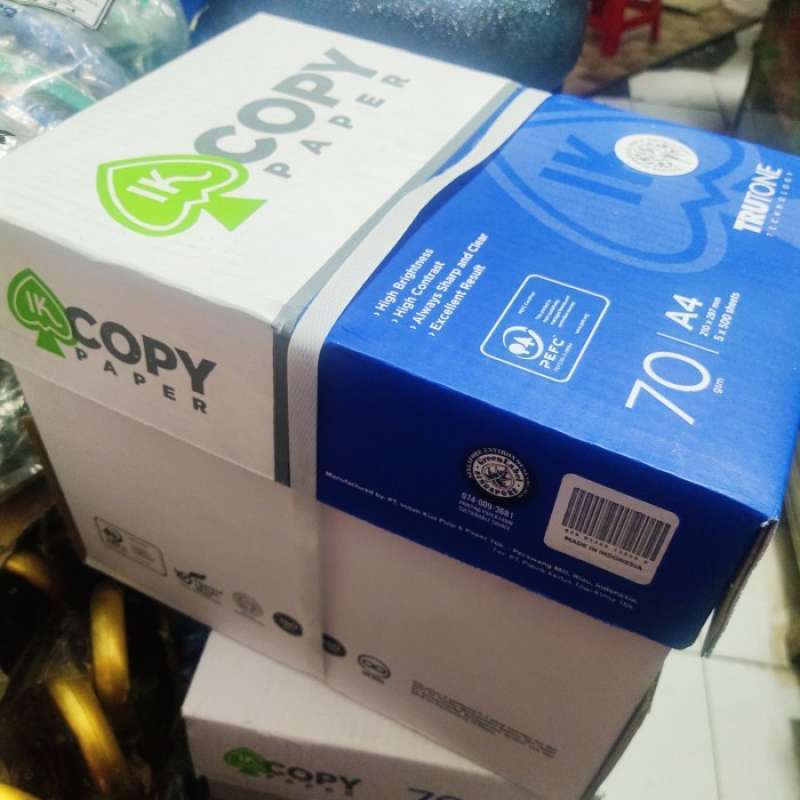 Promo Kertas Hvs A4 70gr Copy Paper (1 Dus Isi 5 Rim) Diskon 20% Di ...
