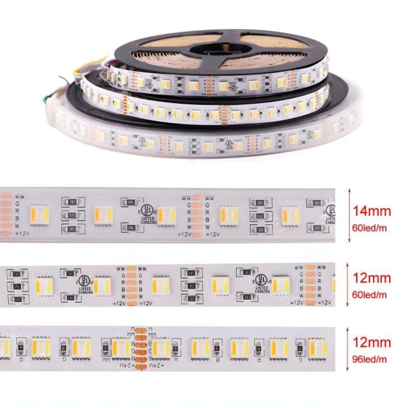 Promo Amc Rgbcct Smd Led Flexible Strip 5 Meter Rgbww Rgb Dv24v 5050 ...