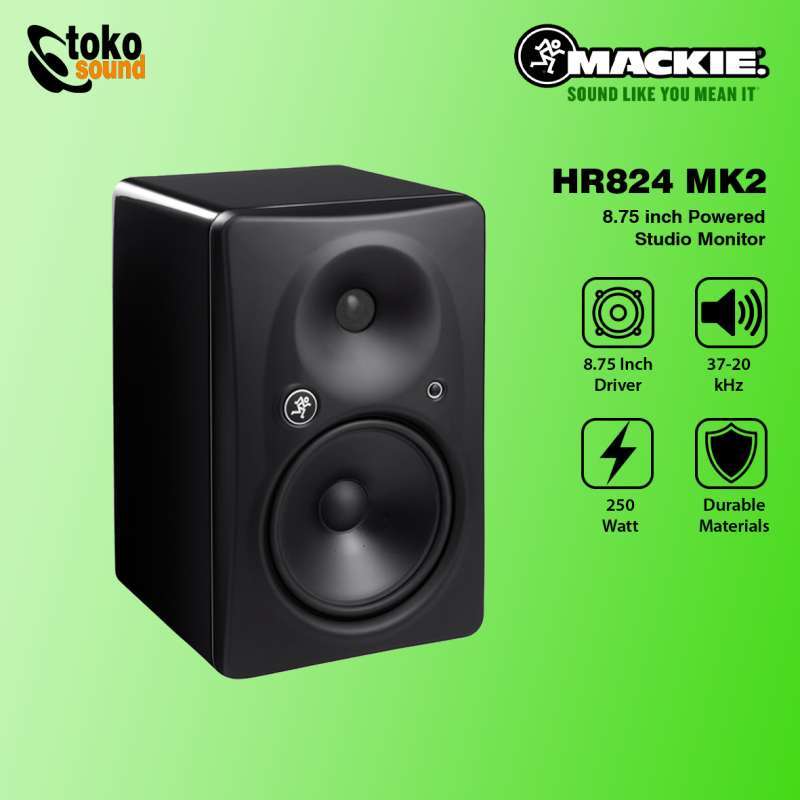 Jual Mackie Hr824mk2 - 8 2 Way Active Studio Monitor Original Di Seller ...