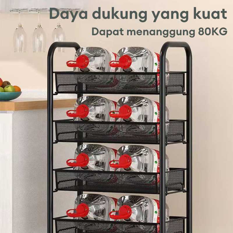 Promo Rak Troli Rak Susun Dapur Rak Stainless Rak Diskon 47% Di Seller ...