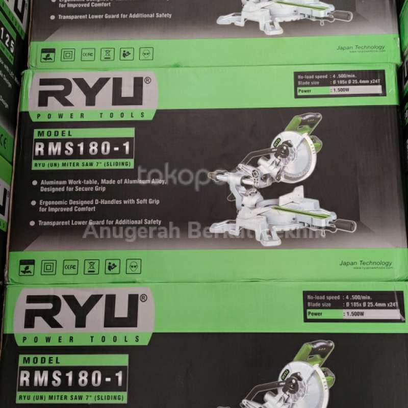 Promo Miter Saw Sliding Tekiro Ryu 7 Inch Mesin Potong Alumunium Kayu ...