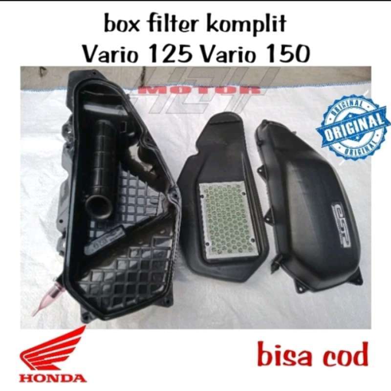 Promo Rumah Filter Box Filter Udara Komplit Busa Filter Vario 125 Vario ...