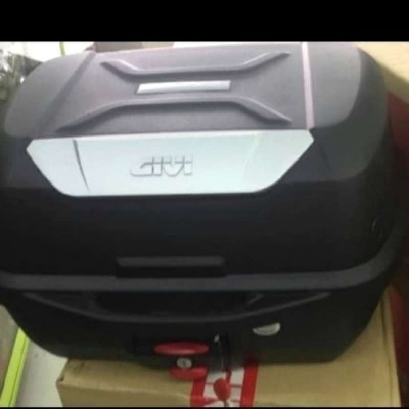 Promo Box Givi Top Box Motor E-43 Ntl Muat 2helm Givi Original Best ...