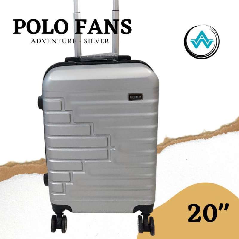 Jual Koper Fiber Polo Fans Adventure 20 Inch - Silver Di Seller ...