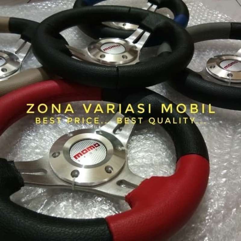 Promo Stir Steer Racing Mobil Universal Momo 10 Inch Setir Ukuran Kecil ...