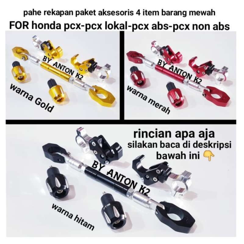 Promo Aksesoris-variasi Motor Honda Pcx-pcx-stabiliser Palang Stang ...
