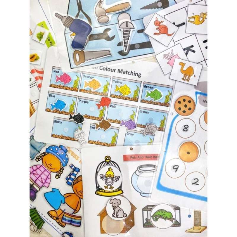 Promo Buku Aktivitas Anak Preschool / Mainan Edukasi / Wipe Clean ...