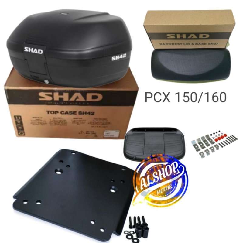 Promo Paketan Box Shad Sh42 Dan Breket Box Honda Pcx Box Shad Sh42 ...