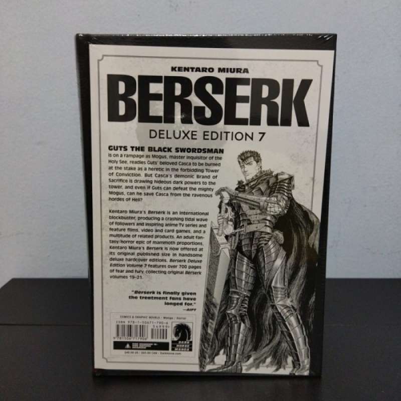 Promo Berserk Deluxe Edition Vol 7 Hc Kentaro Miura Manga English Komik ...