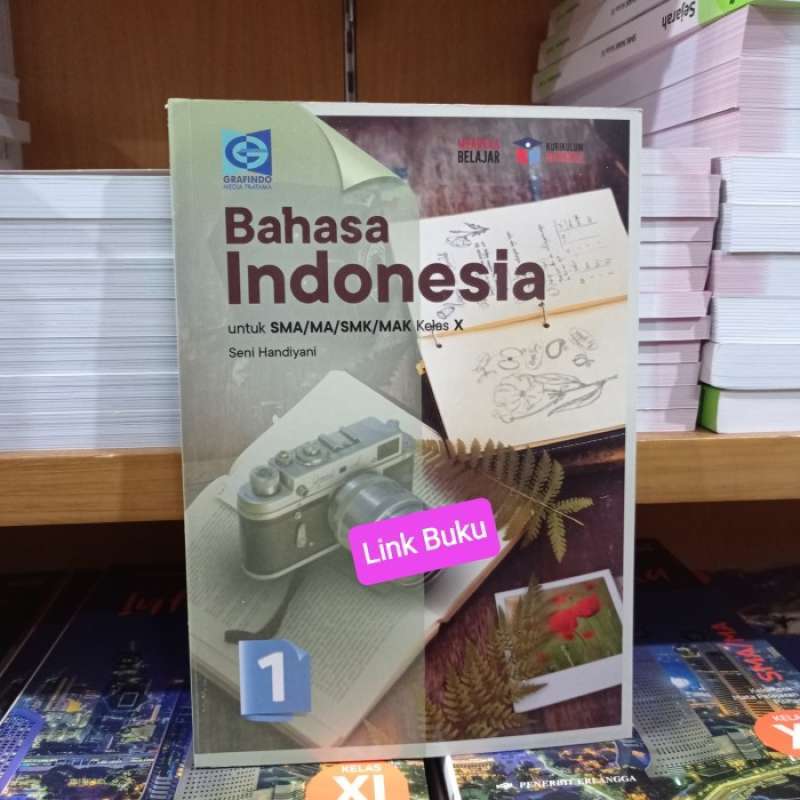 Promo Buku Bahasa Indonesia Sma Kelas 10 Kurikulum Merdeka Grafindo Diskon 33% Di Seller Huka ...