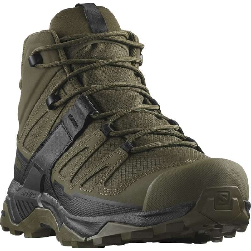 Jual Hiking Tactical Shoes | X Ultra Forces Mid | Ranger Green/black ...