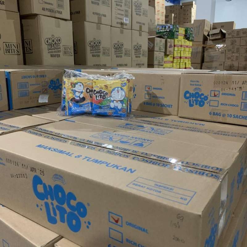 Jual Chocolito Original Kemasan 1 Karton Isi 60 Pcs Di Seller ...