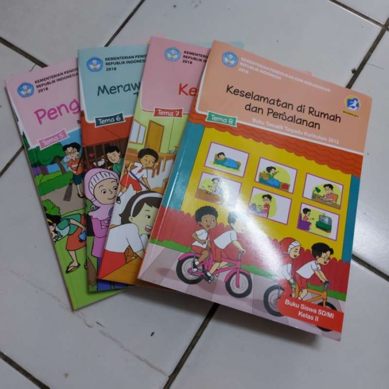 Promo Paket Tematik Depdikbud Kelas 2 Semester 2 Tema 5,6,7,8 Diskon 28 ...