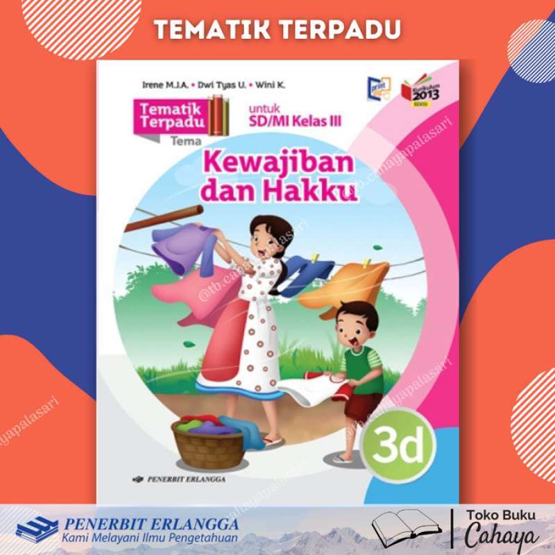 Promo Buku Tematik Terpadu Sd Kelas 3a 3b 3c 3d 3e 3f 3g 3h 2013 ...