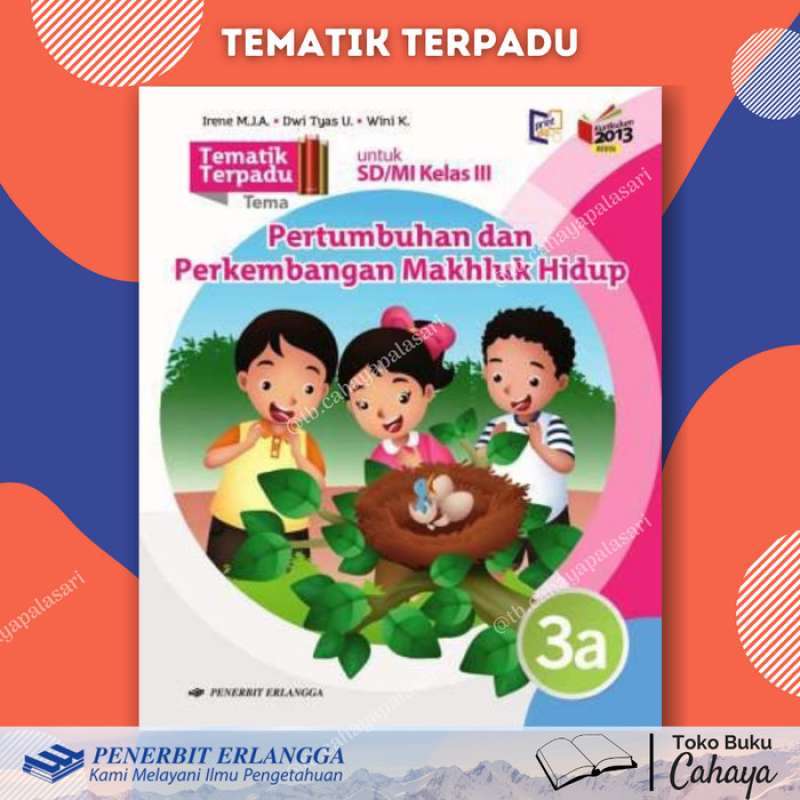 Promo Buku Tematik Terpadu Sd Kelas 3a 3b 3c 3d 3e 3f 3g 3h 2013 ...