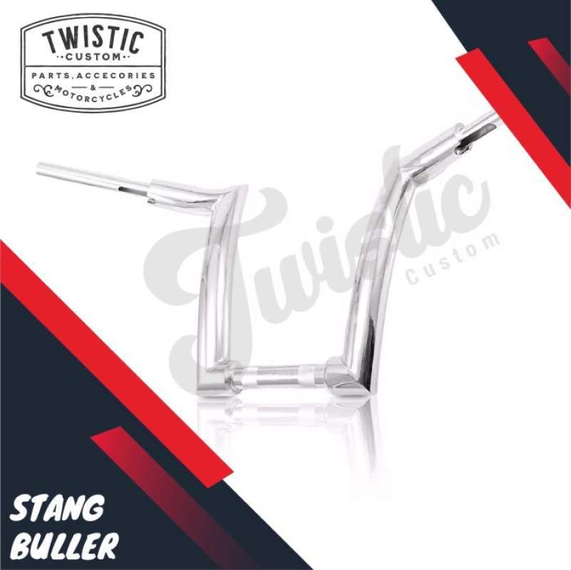 Promo Stang Ape Hanger Buller Motor Harley Dyna Softail Fat Boy Bob ...