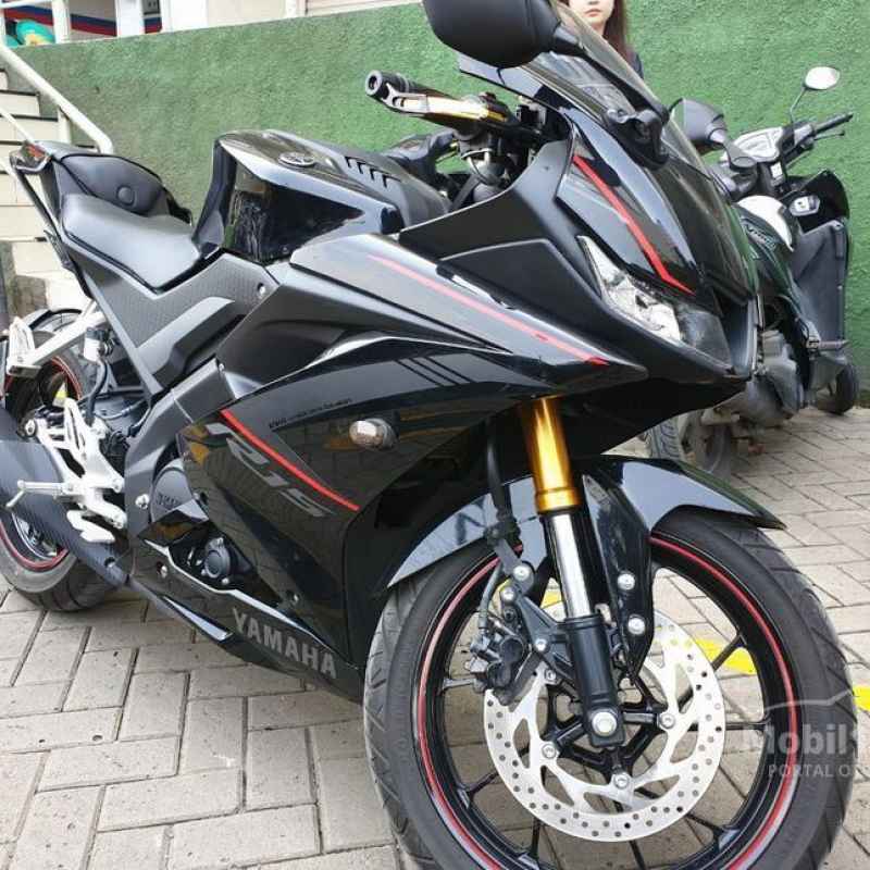 Promo Striping Stiker Motor Lis Original Yamaha R15 2018 2019 Hitam ...
