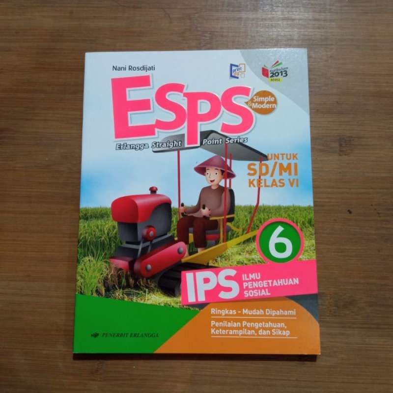 Promo Esps Ips 6 Untuk Sd/mi Esps Ips Kelas 6 K13n Diskon 28% Di Seller ...