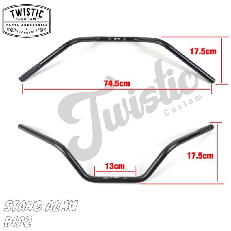 Promo Stang Stir Diaz Motor W175 Xsr 155 W250 Benelli Pullback ...