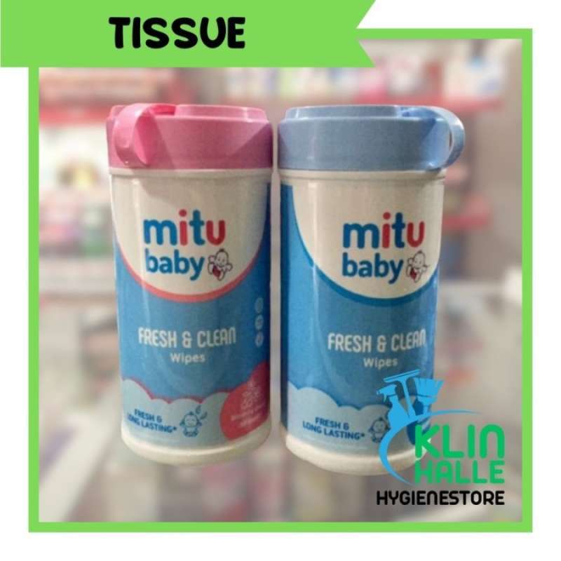 Jual Mitu Baby Tisu Basah Bayi Fresh & Clean Botol 60's Di Seller ...