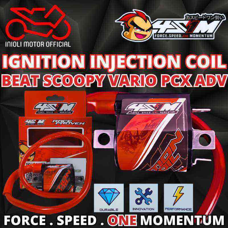 Jual Coil Koil Kuil Racing 4s1m Beat Scoopy Vario Pcx Adv Genio Fi Esp ...