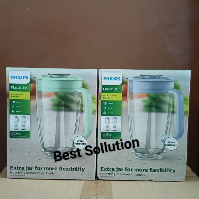Promo Philips Tabung Jar + Tutup Blender Plastik For Hr 2221 Hr 2222 Hr ...