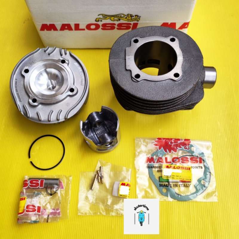 Promo Block Blok Set Malossi Sport 177 Cc Cast Iron Untuk Vespa Px ...