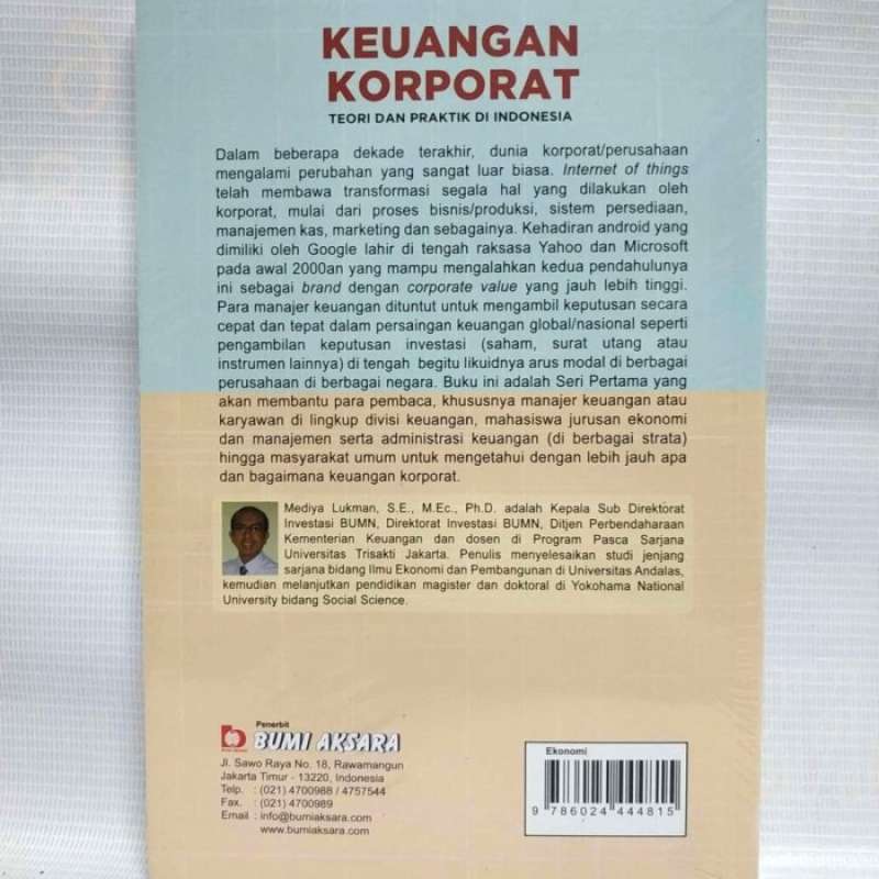 Promo Buku Keuangan Korporat Teori Dan Praktik Di Indonesia Mediya ... Promo Buku Keuangan Korporat Teori Dan Praktik Di Indonesia Mediya ...