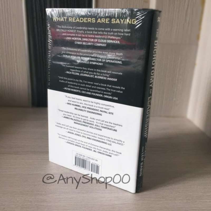 Promo The Dichotomy Of Leadership By Jocko Willink, Leif Babin Diskon 25% Di Seller Huka Shop ...