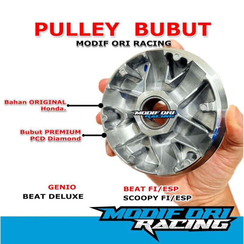 Jual Paket Kirian Beat Honda Scoopy Karbu Mangkok Custom Pulley Bubut ...