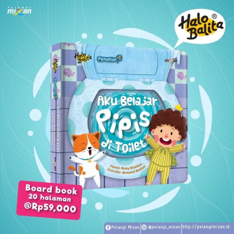 Promo Aku Belajar Pipis Di Toilet Boardbook Diskon 30 Di Seller Huka