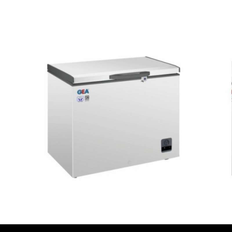 Promo Freezer Box Gea Ab 208 R 208 Ab208 Ab-208r 200liter Chest Beku ...