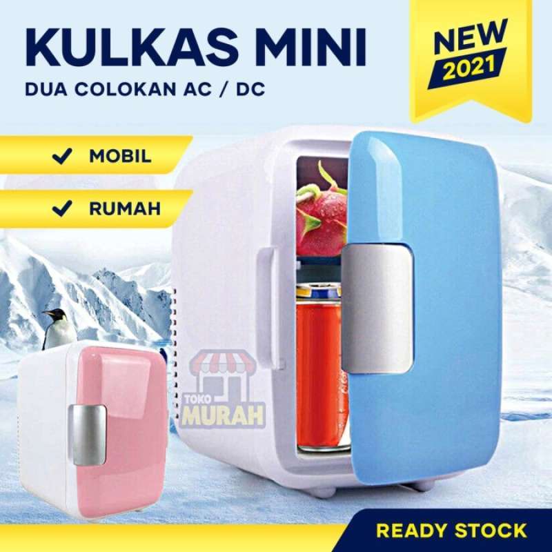 Promo Kulkas Mini Fridge Refrigerator Portable Cool Hot Diskon 23% Di ...