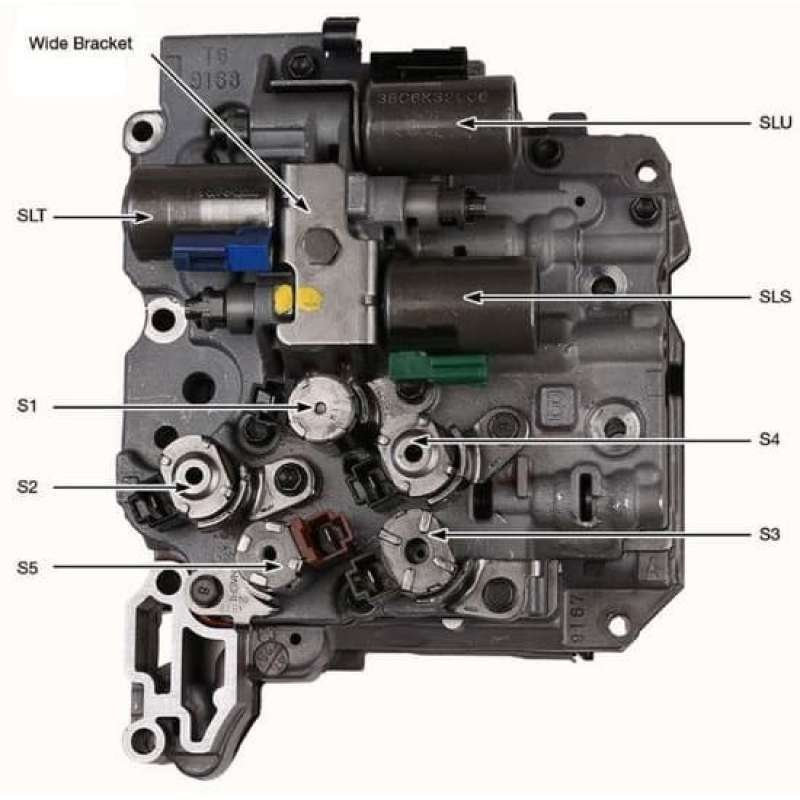 Jual Body Valve Solenoid S2 Matic Aw 55-50 Volvo 8636198 Di Seller Auto ...