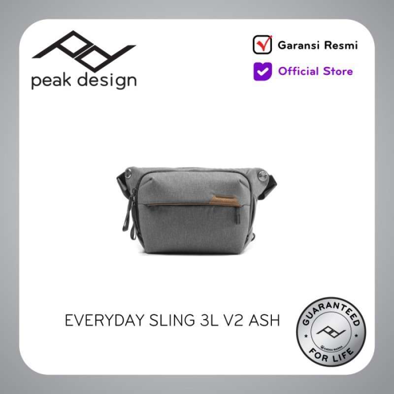 Promo Peak Design Everyday Sling V2 (3l, Ash) Diskon 33% Di Seller ...