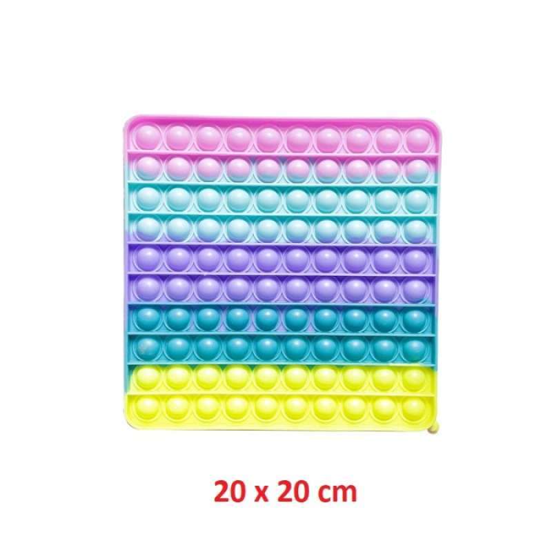 Promo Jumbo / Big Size Tik Tok Toy Push Pop Pop It Fidget Bubble Series ...