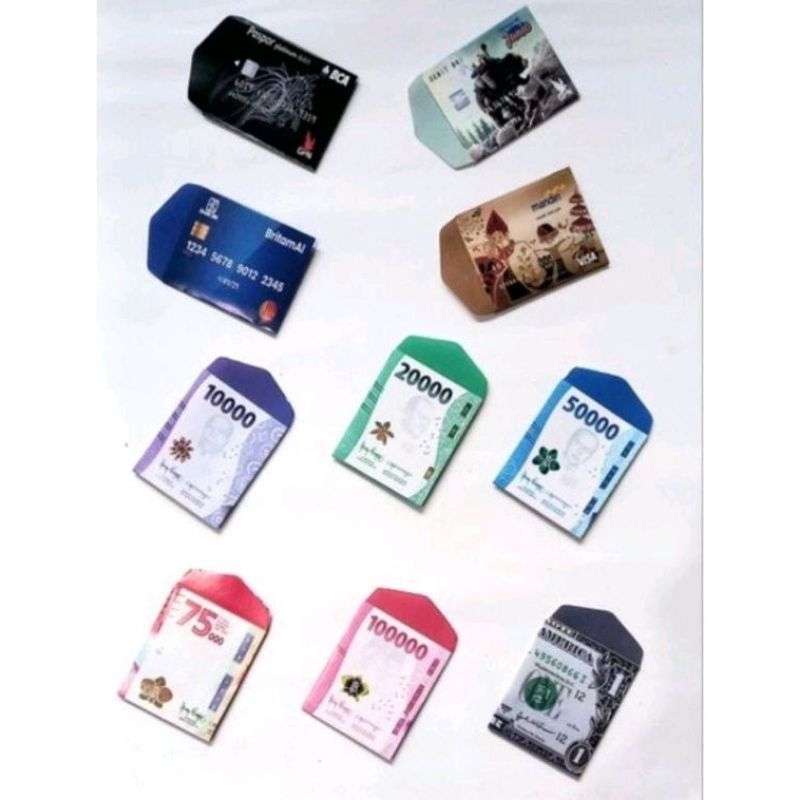 Jual Amplop Angpao Lebaran Unik Viral Per Bungkus Isi 10 Ampau Uang ...