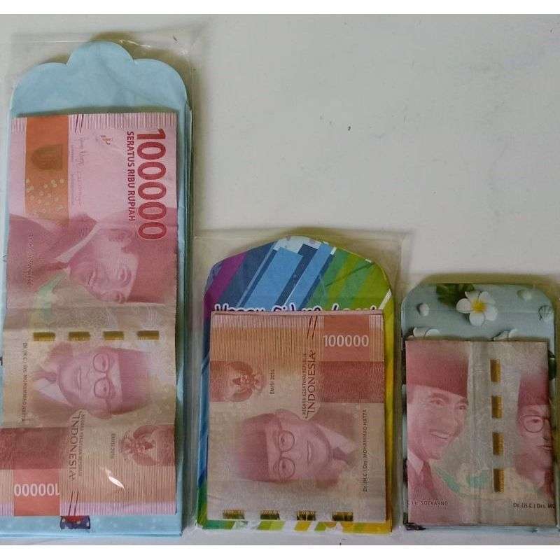 Jual Amplop Angpao Lebaran Unik Viral Per Bungkus Isi 10 Ampau Uang ...