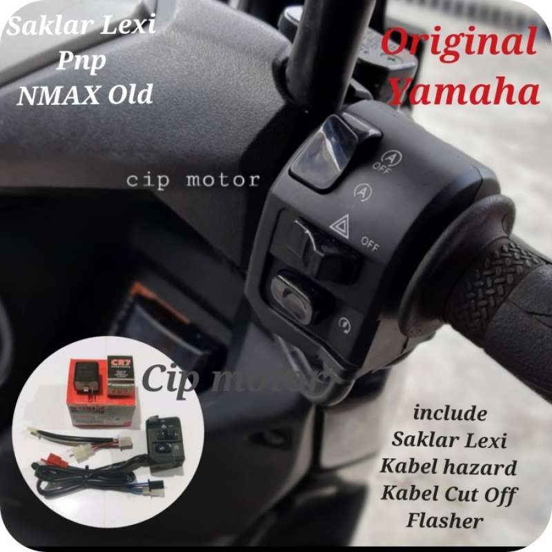 Promo Sakelar Saklar Lexi Pnp Nmax Hazard Cut Engine Flasher Diskon 33% ...
