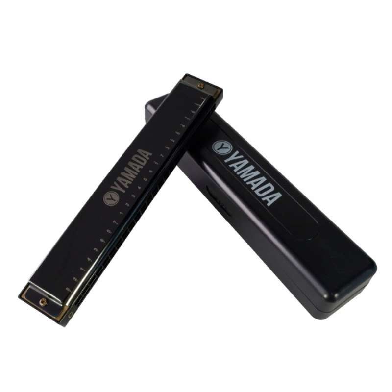 Promo Harmonika (24 Hole) Harmonica Black Hy-24c Hitam Diskon 23% Di ...