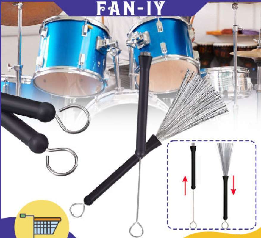 Promo Stick Drum Drum Besi/stick Brush Metal Cajon Drum Diskon 23% Di ...