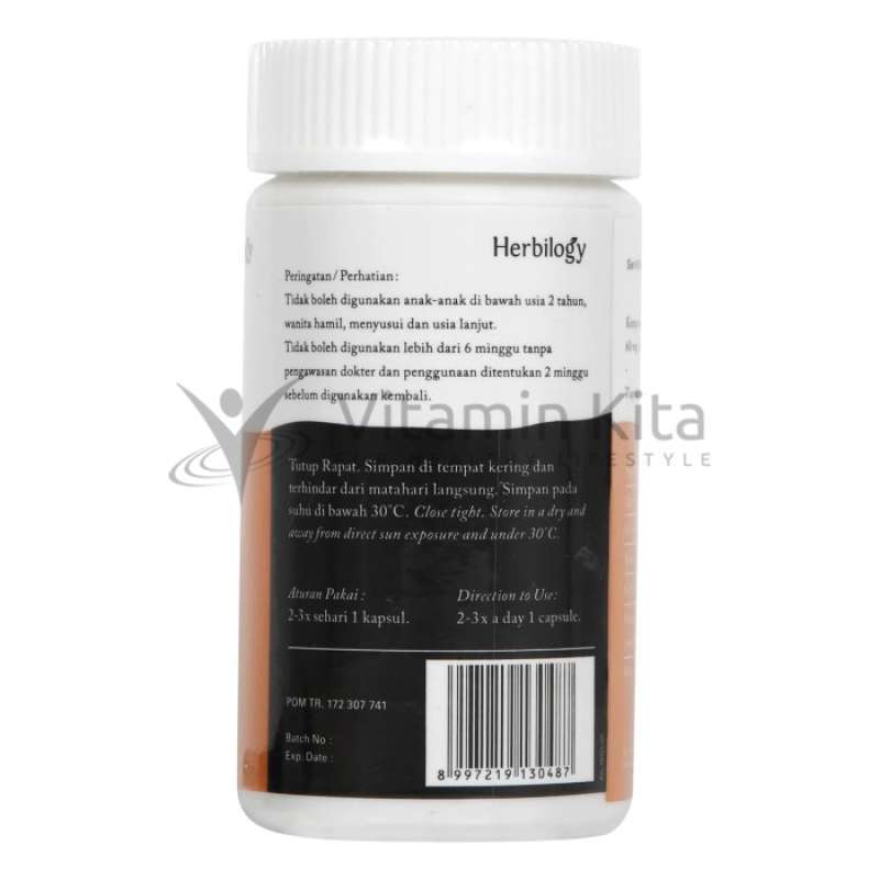 Promo Herbilogy Healthy Skin Capsule 60 Pcs/btl Bpom Untuk Kesehatan ...