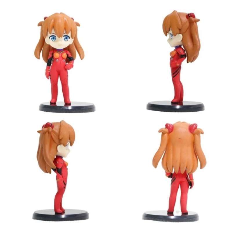 Promo Action Figure Topper Evangelion Ikari Shinji Rei Asuka Misato ...
