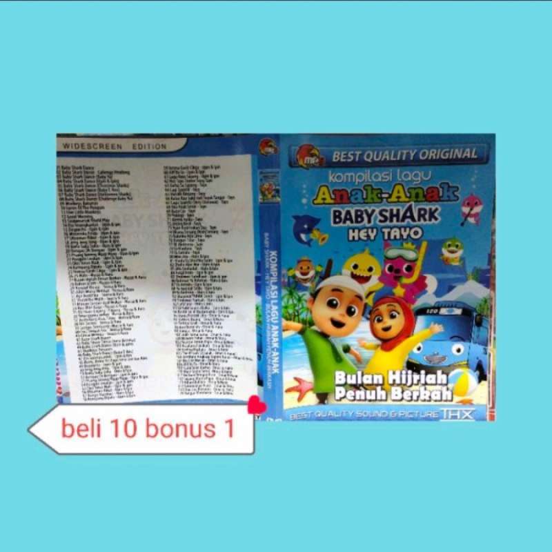 Promo Dvd- Kompilasi Video Lagu Anak Baby Shark , Hey Tayo Diskon 23% ... Promo Dvd- Kompilasi Video Lagu Anak Baby Shark , Hey Tayo Diskon 23% ...
